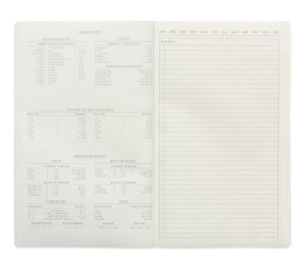 Standard Issue Tall Notebook No. 17, Blue | Furnish